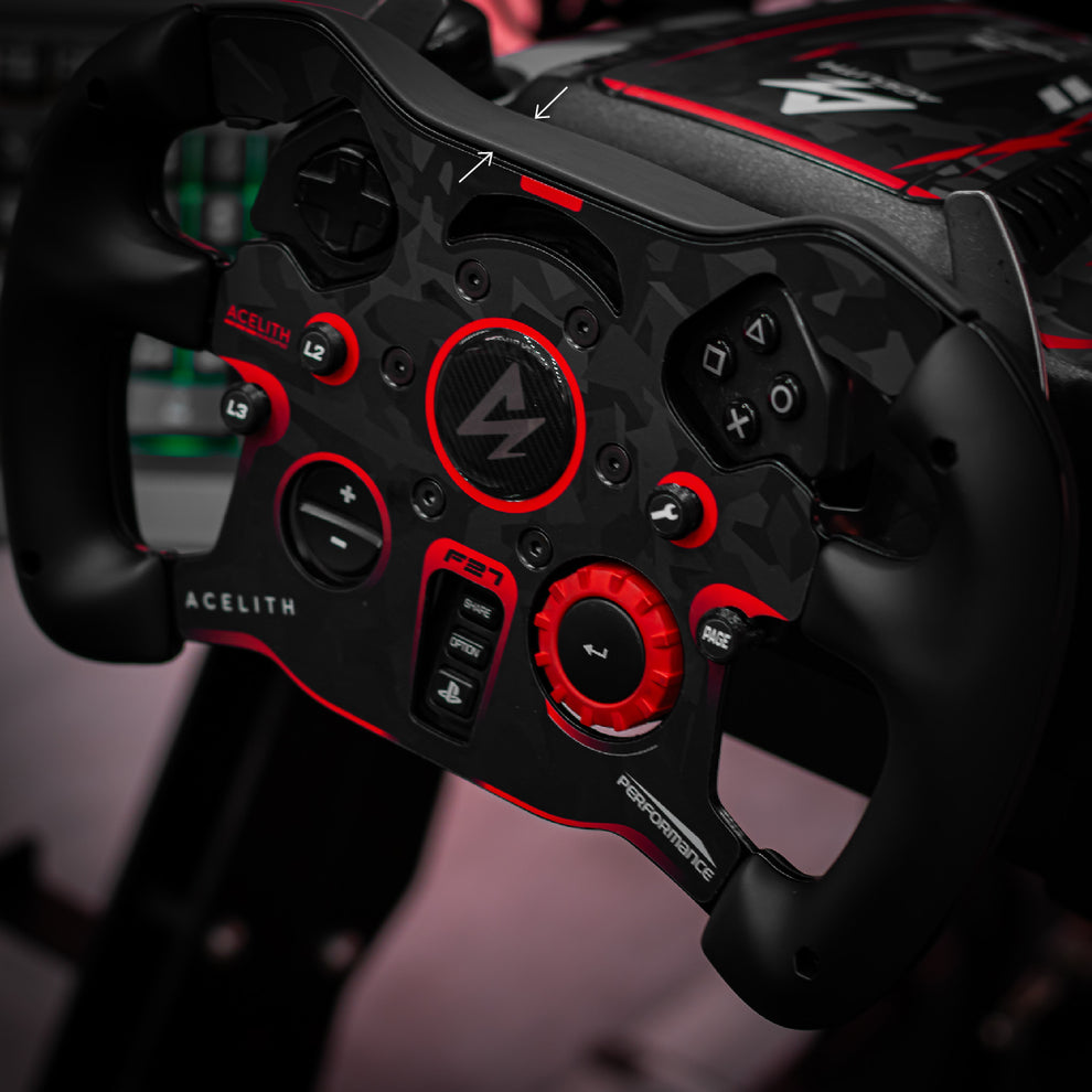 MOD - Upper Hub Cover for Acelith F27 mods – Acelith Design Sim Racing