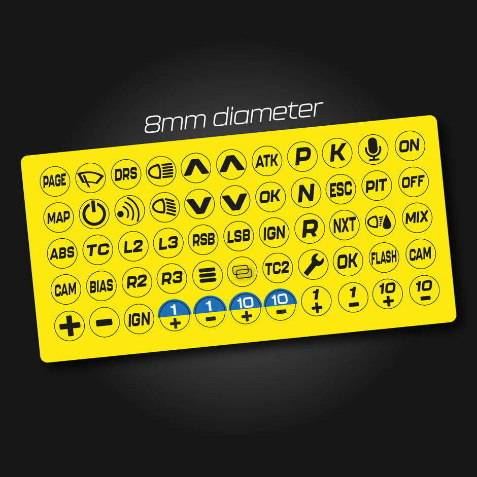 Sim Racing Stickers – Acelith Design Sim Racing