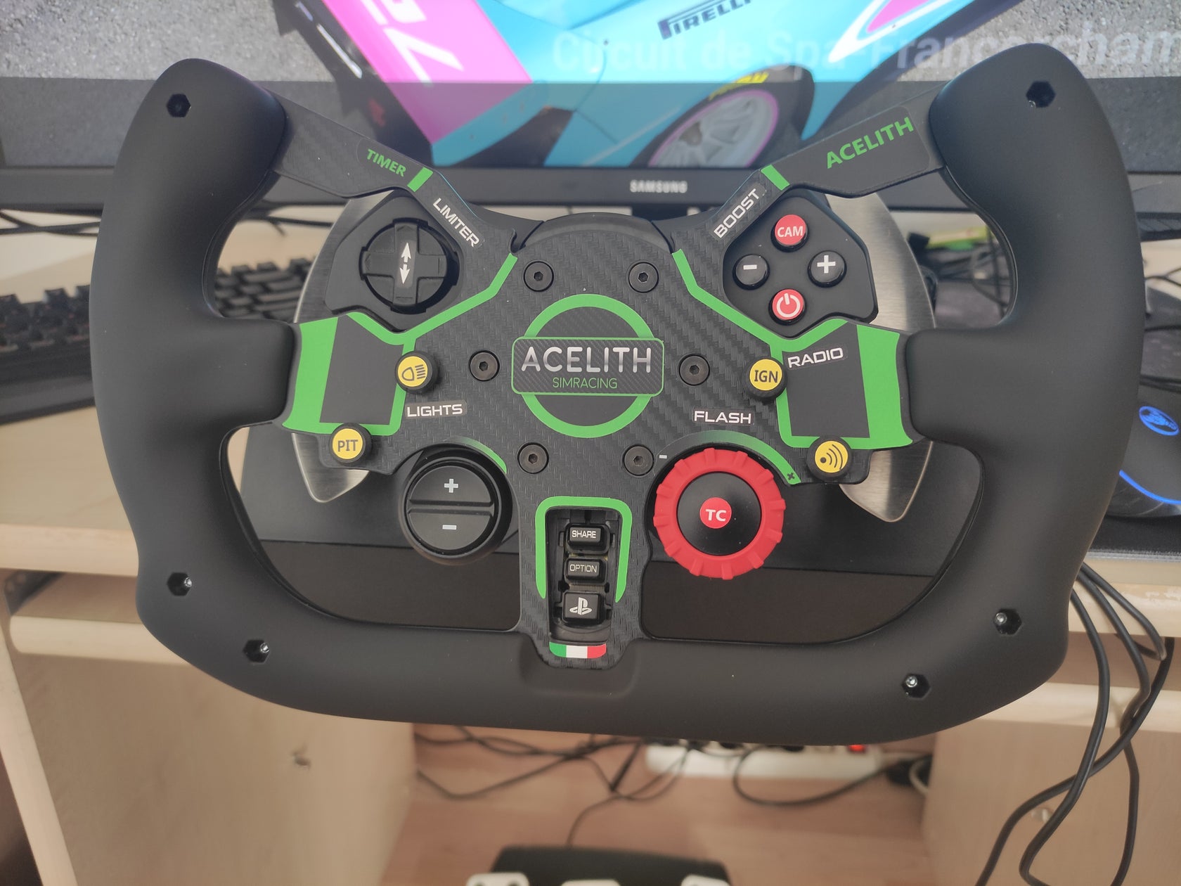 MOD - L-Style GT3 Rim for Logitech G29 / G923 (Play Station - PC) – Acelith Design Sim Racing