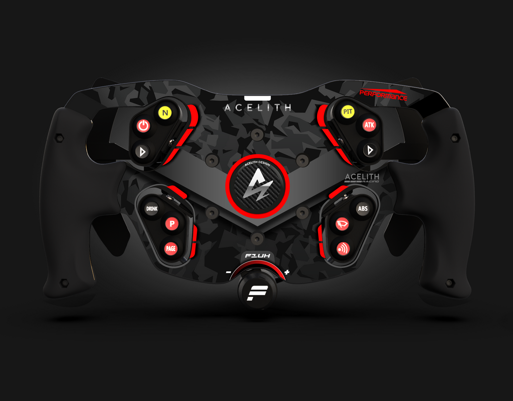 ADD-ON - Acelith Formula Style Rim for Fanatec Universal Hub (F1UH ...